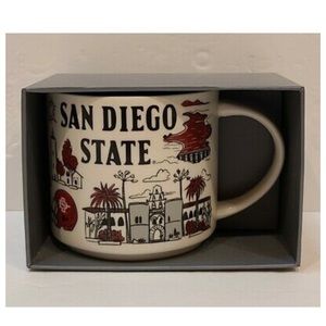 Starbucks | Kitchen | Sdsu San Diego State Starbucks Campus Mug | Poshmark